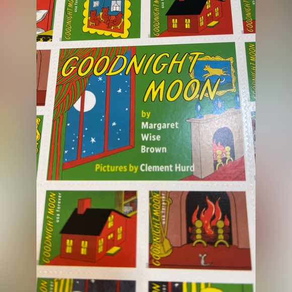 USPS | Design | Goodnight Moon Margaret Wise Brown Clement Hurd 6 ...